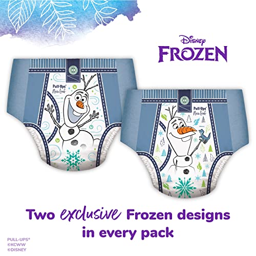 Pull-Ups New Leaf Boys' Disney Frozen Potty Training Pants, 2T-3T (16-34 lbs), 124 Ct (4 Packs of 31), Packaging May Vary