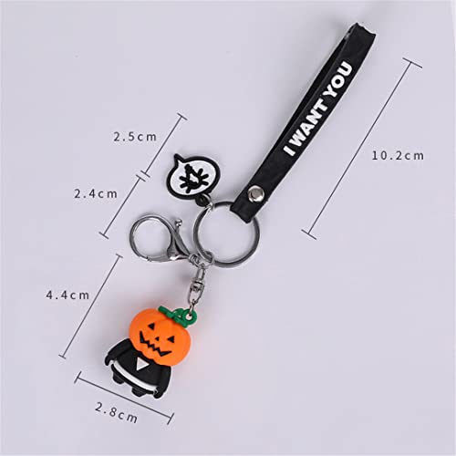 AirPods 3rd Generation Case Cover, Luminous Cute Ghost Case with Lanyard Keychain Designed for Airpods 3, Soft Silicone Anime Funny 3D Cartoon AirPods 3 Case for Women Men Kids Teens (Black Ghost)