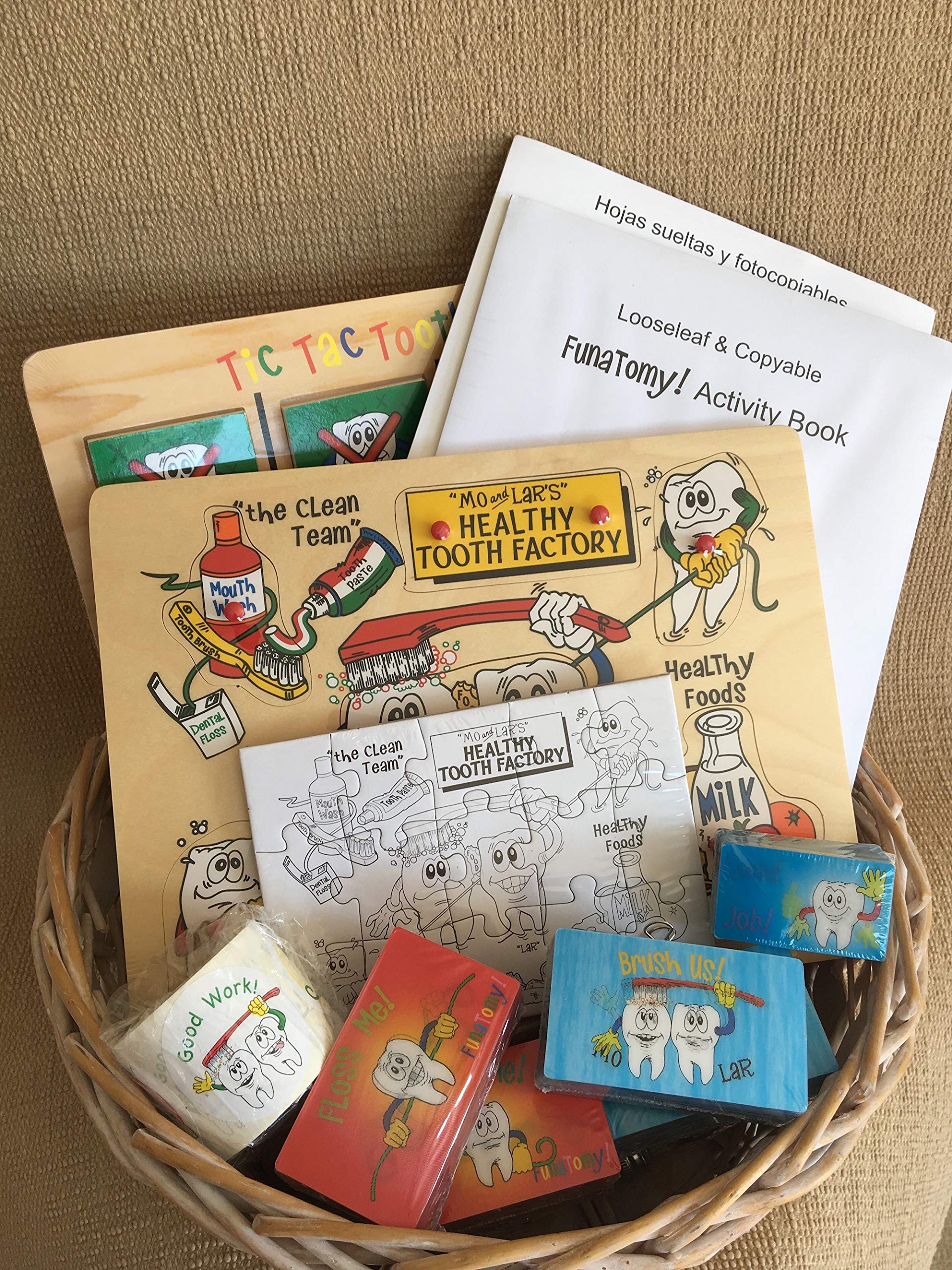 Dental Health Related Puzzles, Games and Activities for Kid by funatomy!