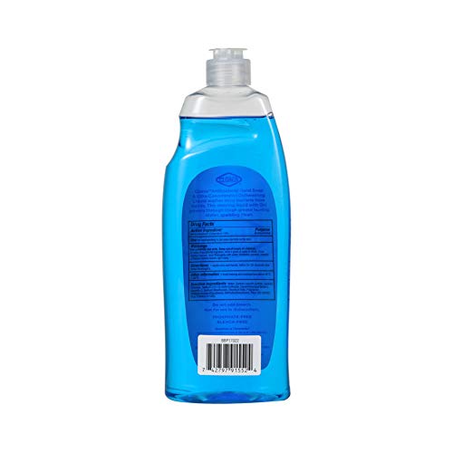Clorox Antibacterial Hand Soap with OXI | Ultra-Concentrated Liquid Dishwashing Soap | Gentle Foaming Hand Wash, Fresh Scent, 22 Fl Oz