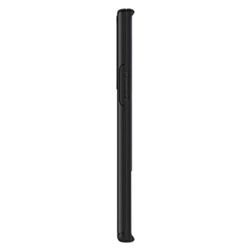 OtterBox Galaxy Note20 Ultra 5G Symmetry Series Case - BLACK, ultra-sleek, wireless charging compatible, raised edges protect camera & screen