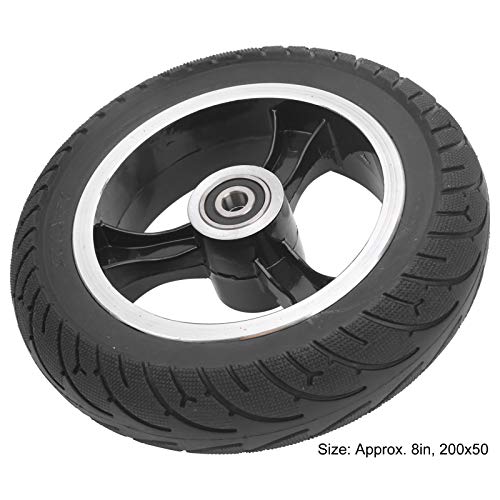 200x50 Solid Tire, Solid Tire for Electric Scooter 8in 200x50 Practical Slip Resistance for Electric Scooter