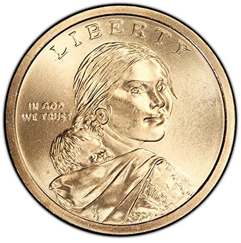 2010 D Pos. B Satin Finish Sacagawea Native American Great Law of Peace Dollar Choice Uncirculated US Mint