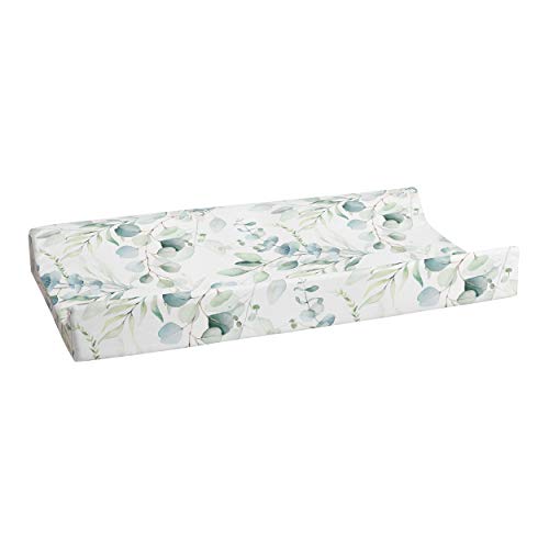Changing Pad Cover Boy Girl - Baby Changing Table Covers for Girls - Farmhouse Nursery Decor by JLIKA (Greenery)