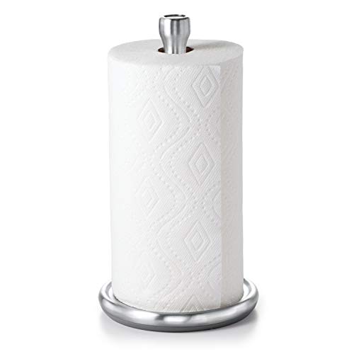 OXO Good Grips Steady Paper Towel Holder & Good Grips SimplyTear Paper Towel HolderĀ - Stainless Steel