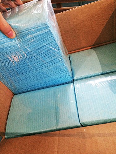 Adenna BIB741BĀ Dental Bibs/Lap Cloths, Blue (Box of 500)