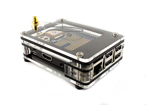 C4Labs Zebra Case Kit for Adafruit GPS HAT and Raspberry Pi 4B 3B, 3B+, and Pi 2B