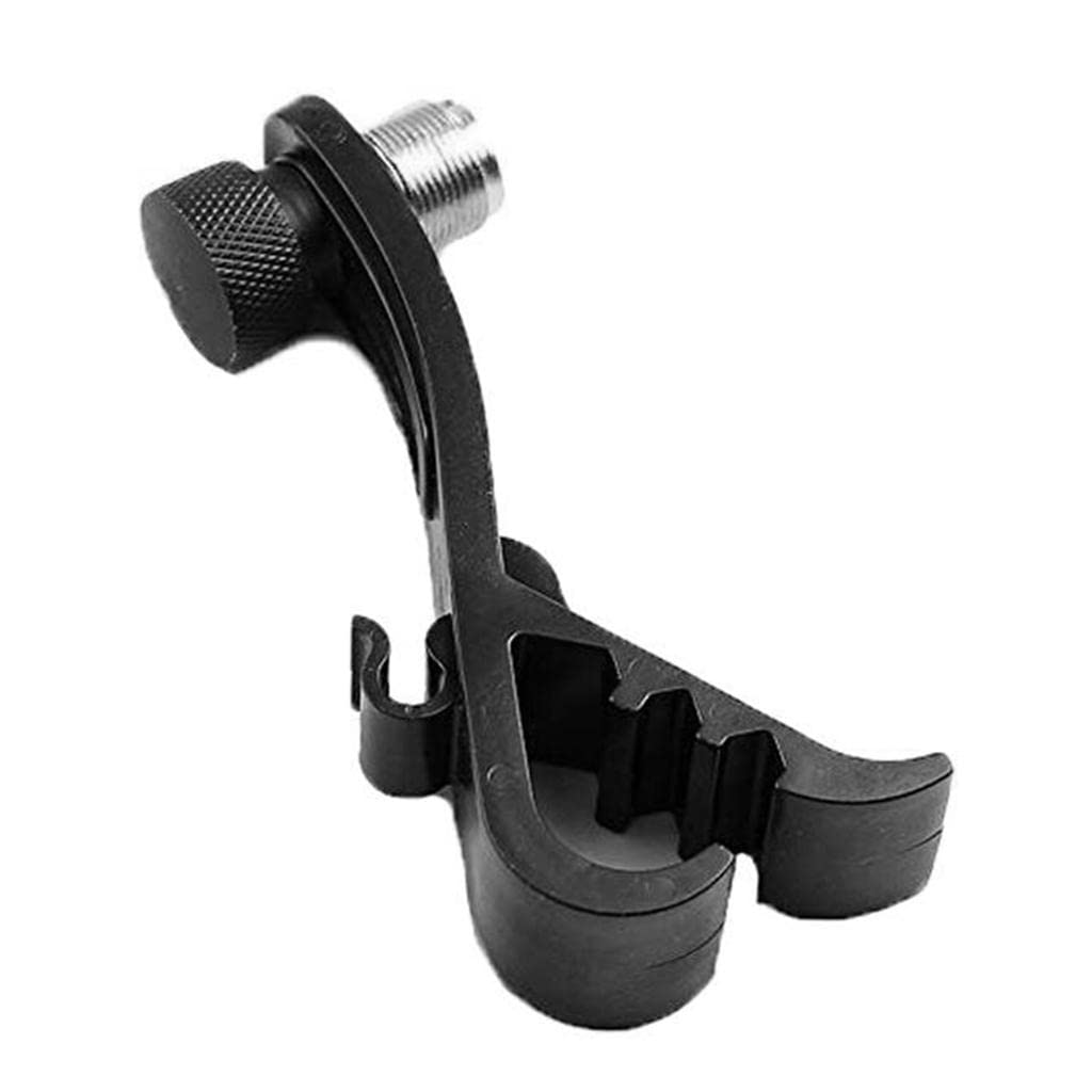 6PCS Adjustable Drum Clips Microphone Drum Rim Clamps Mount Mic Clip