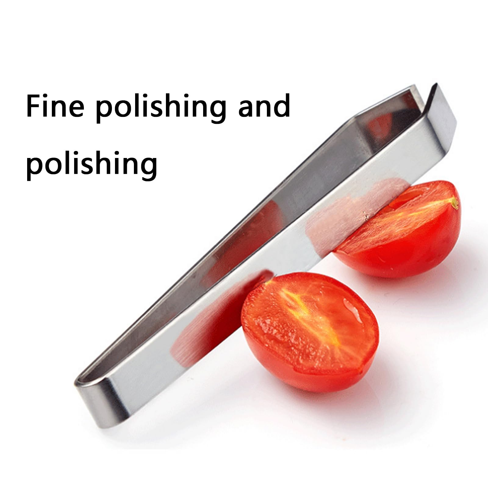 4 Pcs Fish Bone Tweezers Garlic Peeler Skin Remover Stainless Steel Flat and Slant Pliers Set for Kitchen Salmon Trout