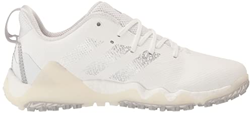 adidas Men's CODECHAOS 22 Golf Shoe, FTWR White/Silver Met./Grey Two, 10.5