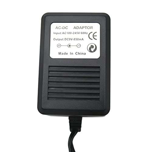 AC Power Supply Adapter and AV Cable Adjustable for SEGA Genesis 1 (Model: 1601) Durable ZOOJR
