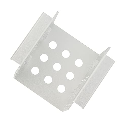 2.5in HDD Mounting Rack, SSD Mounting Bracket SSD HDD Metal Mounting Bracket, Mounting Adapter for Quad 2.5in HDD/SSD(Silver)