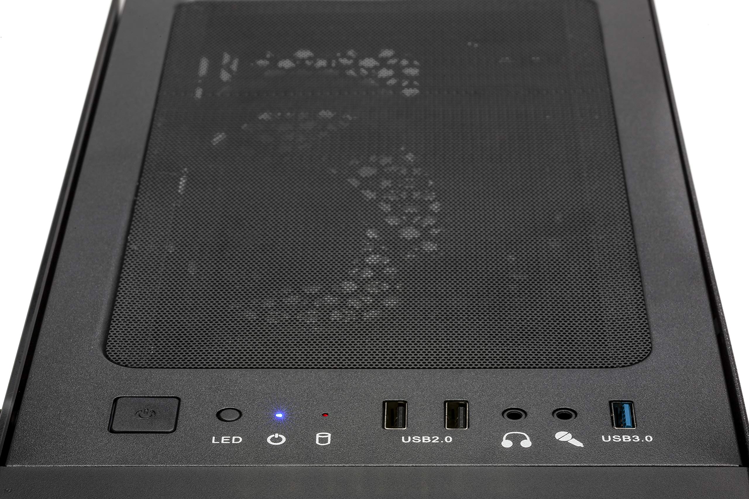 SkyTech Blaze II Gaming Computer PC Desktop β Ryzen 5 2600 6-Core 3.4 GHz, NVIDIA GeForce GTX 1660 6G, 500G SSD, 16GB DDR4, RGB, AC WiFi, Windows 10 Home 64-bit