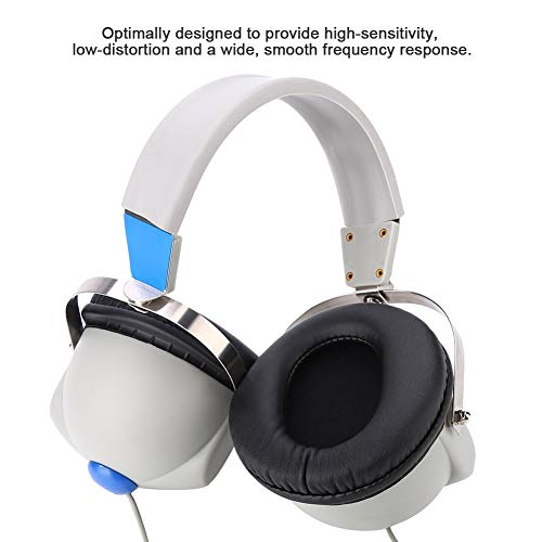Focket Audiometer Headphone, Professional High-Sensitivity 3dB Audiometric Hearing Screening Headphone Air Conduction Audiometer Intelligent Hearing Tester, Easy to Use for School and Hospital