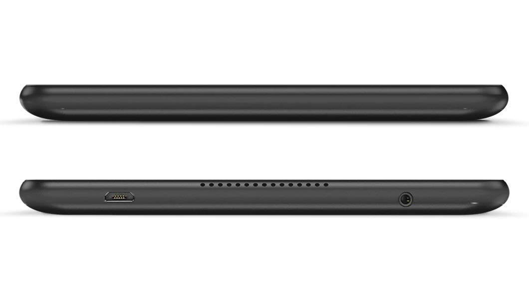 Lenovo Tablet - Android 7.0 (Nougat) - 16 GB Embedded Multi-Chip Package - 8" IPS (1280 x 800) - microSD Slot - Slate Black (ZA3W0054US) (Renewed)