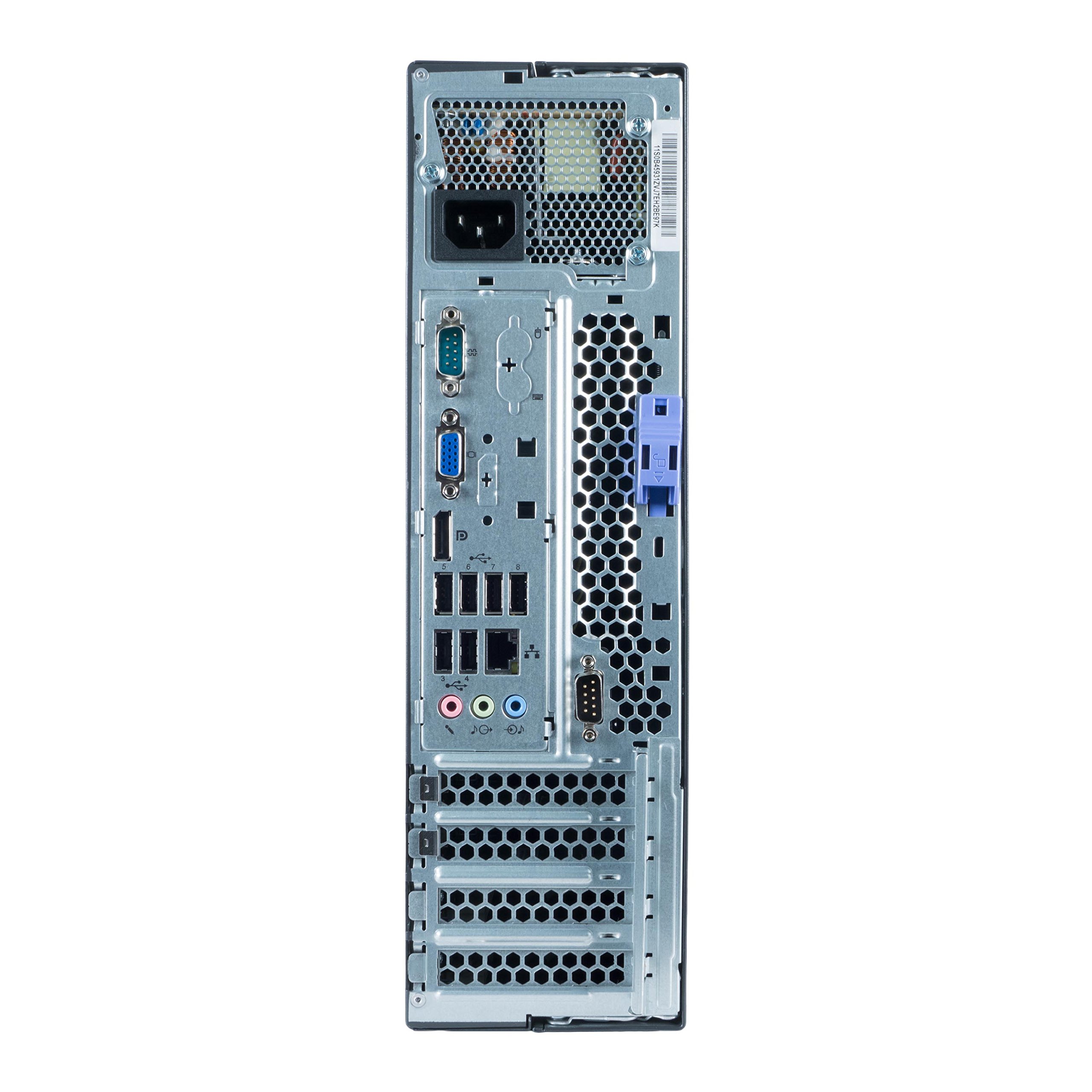 Lenovo ThinkCentre M81 Small Form Factor Desktop Computer, Intel Core I3-2100 3.1GHz, 16G DDR3, 512G SSD, DVD, WiFi, BT, DP, VGA, Windows 10 Pro 64 Language Supports English/Spanish/French(Renewed)
