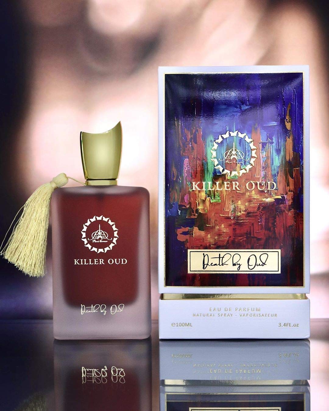 Killer Oud Death by Oud For Him EDP Men's Spray 100ml Fragrance Long-Lasting Perfume PARIS CORNER PERFUMES