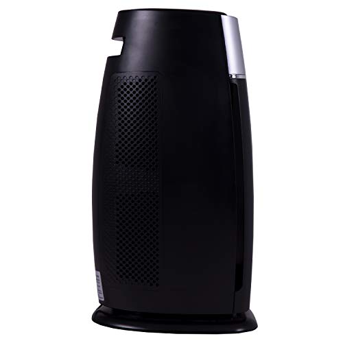 Hunter Fan Company HP100BLS Air Purifier, Black & Silver
