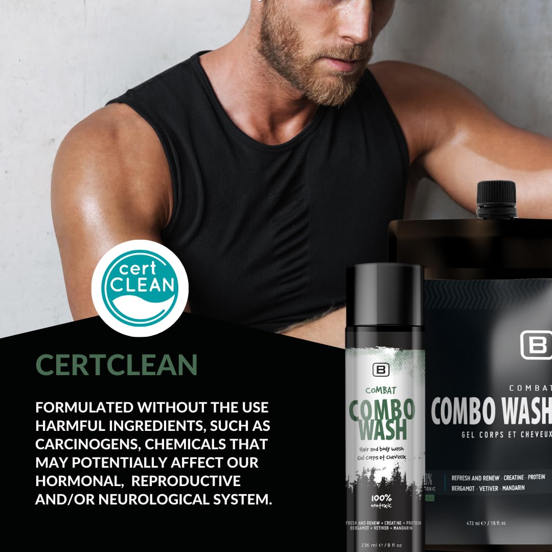 Combat Combo Wash - EWG VERIFIED ™ - Organic - | Cruelty Free | Vegan.