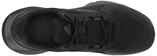 adidas mens Terrex Soulstride Trail Running Shoe, Black/Carbon/Grey, 12 US