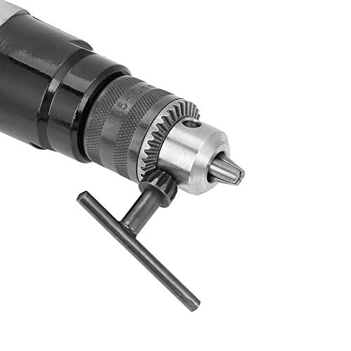 3/8" Air Pneumatic Drill, Air Drill 1700rpm High speed Reversible Rotation Drill Tool for Hole Drilling Used for Furniture, Machine Production