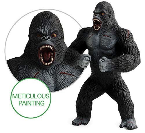 7.5 inch Orangutan Figurines Gorilla Model Plastic Animal Action Figure for Animal Collection