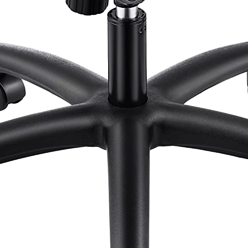 Hihone Office Chair Base, 330lbs Replacement Swivel Chair Base with Bottom Plate Base Cylinder and 5 Casters, Tilt Style Chair Base with Rolling Wheels Height Adjustable, 28" Office Chair Base