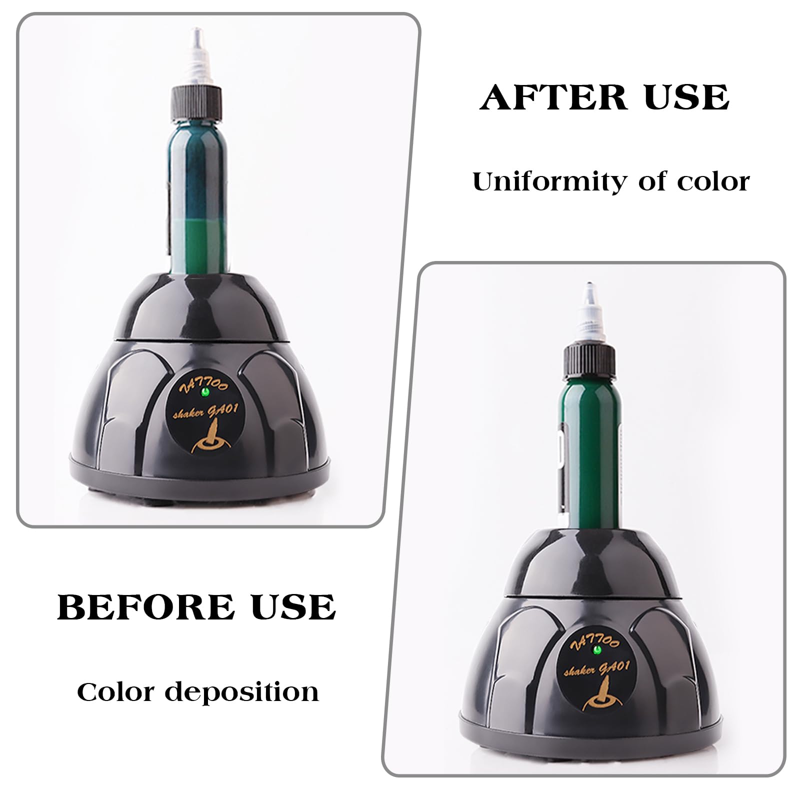 4000rpm Mini Vortex Mixer with Touch Function,Perfect for Laboratory Mixing, Paint Shaking, Tattoo Ink, Nail Polish, Eyelash Products, and Liquid Bottle Pigment Stirring,Efficient Mixing Ink Mixer