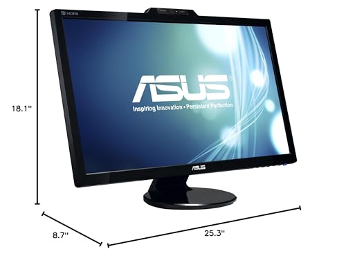 ASUS VK278Q 27" Full HD 1920x1080 2ms HDMI 2.0M web cam (Rotatable) Monitor