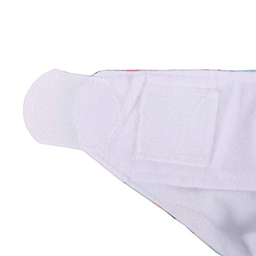 Baby Pocket Cloth Diaper Nappy Hook and Loop (Watercolor Animals)