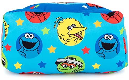 Jay Franco Sesame Street Hi Elmo Small Tablet Pillow- Soft Holder Rest Support Pillow Features Cookie Monster, Big Bird, & Oscar The Grouch (Official Sesame Street Product)