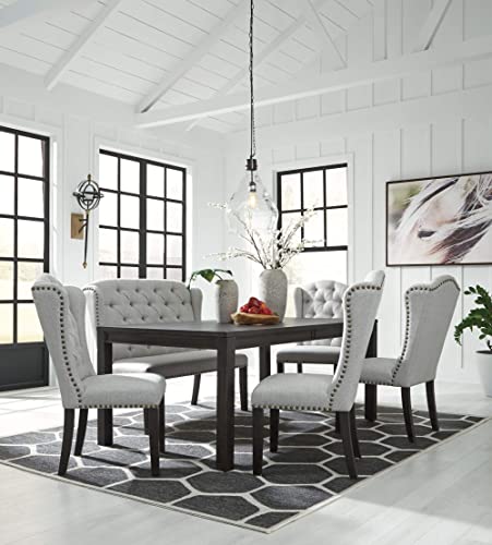 Signature Design by Ashley Jeanette Rectangular Dining Room Table, Black