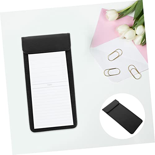 3pcs Bill Folder Decorative folders Nurse notepads Decorative Paper Clips Novelty clipboard Checks Mini Pocket clipboard Clip Boards Business Agent Writing Board exam Paper Base a6 Cabilock