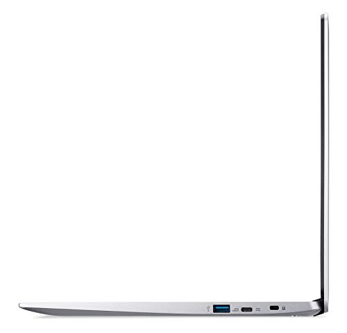 AimCare NewestAcer 15.6 Inch LED HD Chromebook PC Laptop Intel Celeron N4000, 4GB RAM 32GB EMMC Webcam Bluetooth WiFi Microphone, Upto 12.5hrs Battery, Sleeve, Online Class, Chrome OS, 1-Week Support