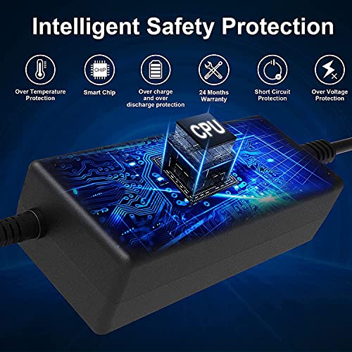 90W Universal AC Adapter Laptop Charger Replacement for Dell HP Acer Asus Lenovo IBM Toshiba Samsung Sony Fujitsu Gateway Notebook Ultrabook Chromebook Power Supply Cord with 16 Tips