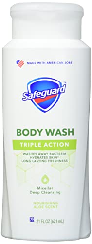 Safeguard Body Wash Nourishing Aloe Scent, 21 oz/621ml, 5.476 Lb