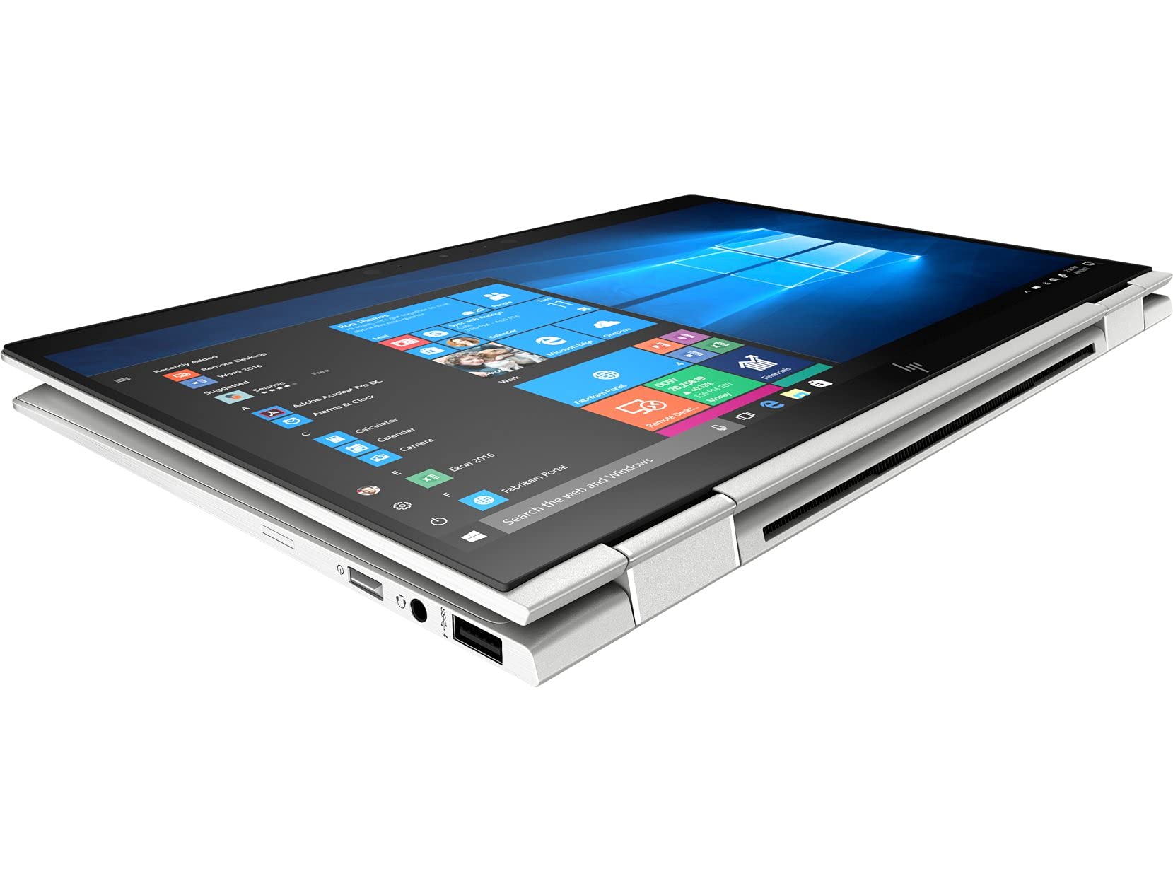 HP EliteBook x360 1040 G6 14" 8GB 256GB Intel Core i5-8365U Win10, Silver (Renewed)