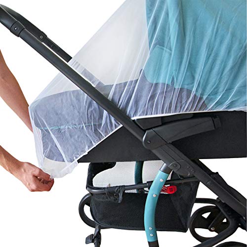 Baby Mosquito Net for Stroller, Car Seat & Bassinet β Premium Infant Bug Netting for Jogger, Carrier & Pack N Play β Toddler Canopy & Gift Packaging