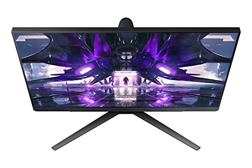SAMSUNG 27” Odyssey G30A Gaming Computer Monitor, FHD LED Display, 144Hz, 1ms, FreeSync Premium, Adjustable, Borderless Design (LS27AG302NNXZA), Black