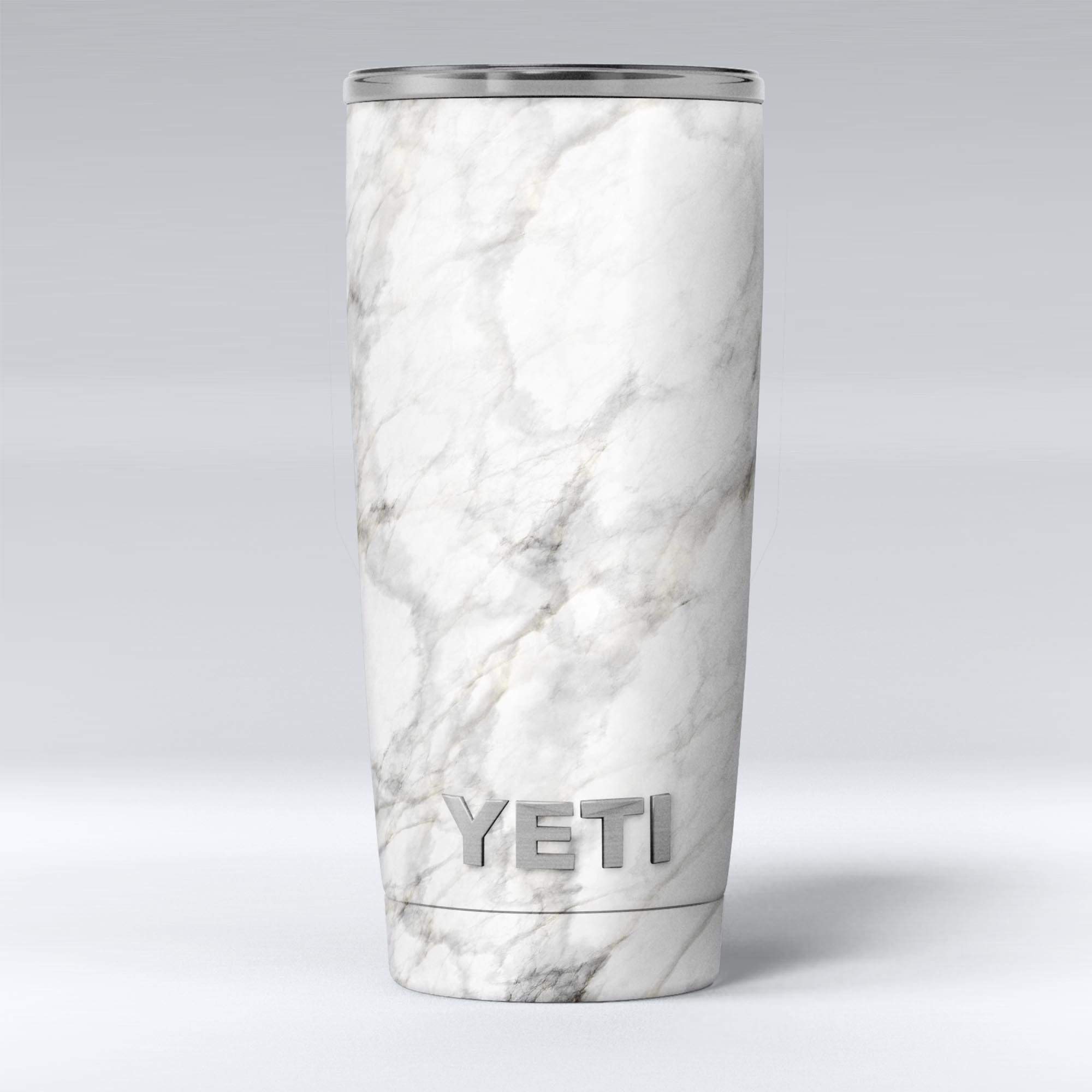 Design Skinz Slate Marble Surface V5 - Skin Decal Vinyl Wrap Kit Compatible with The Yeti Rambler Cooler Tumbler Cups