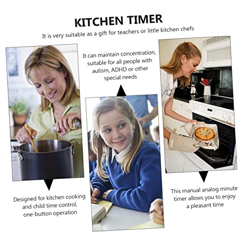 1pc Kitchen Timer Silent Timer Mechanical Timer Timers for Animal Timer Cat Kitchen Timer Loud Alarm Clock Practical Timer Adorable Cat Timer Cat Shaped Timer Hourglass Tool