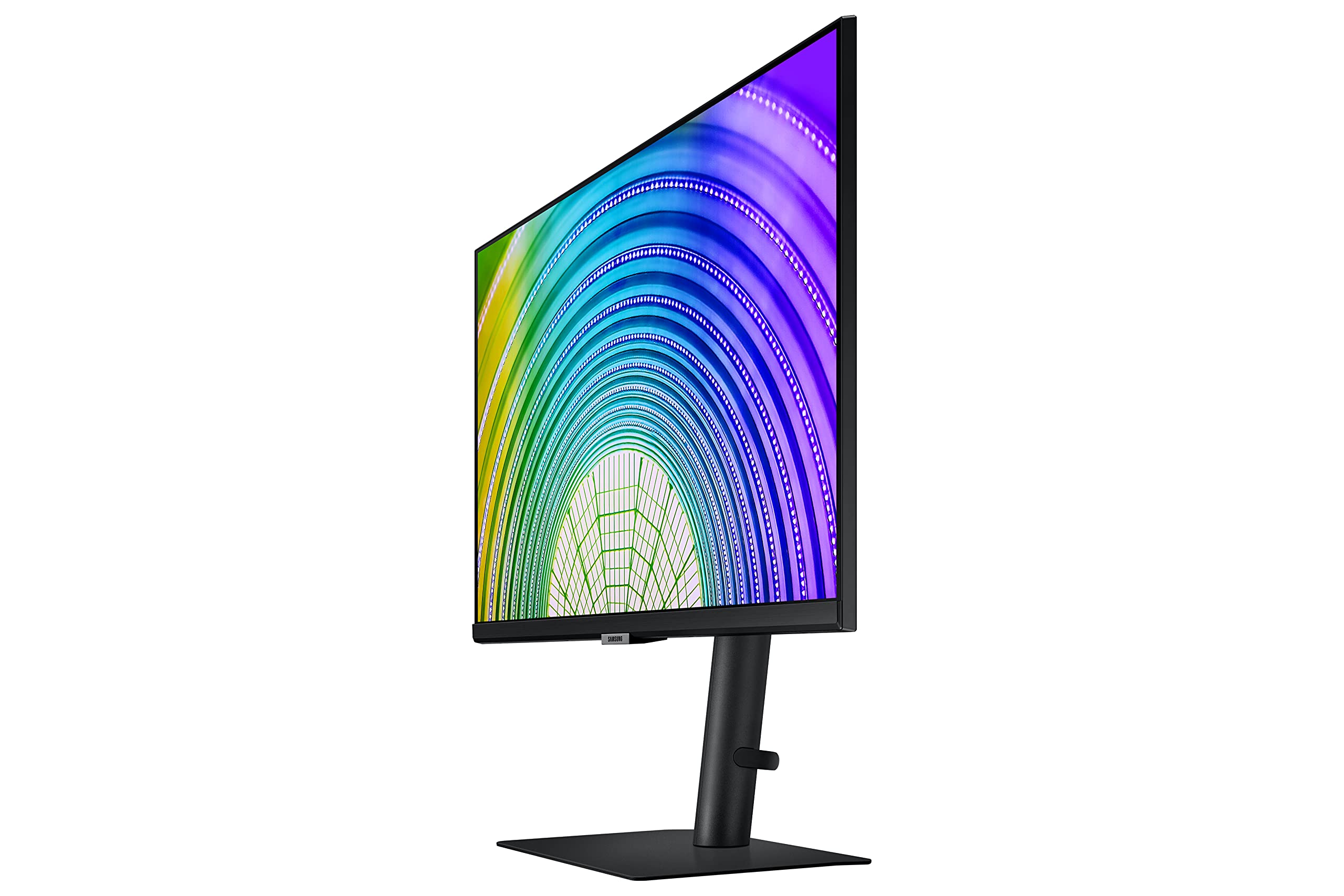 SAMSUNG S60UA Series 24 Inch QHD 2540x1440 Computer Monitor, IPS 75 Hz HDR10 USB-C, DP Daisy Chain, HDMI, USB 3.0 Hub 3-Yr WRNTY (LS24A600UCNXGO)