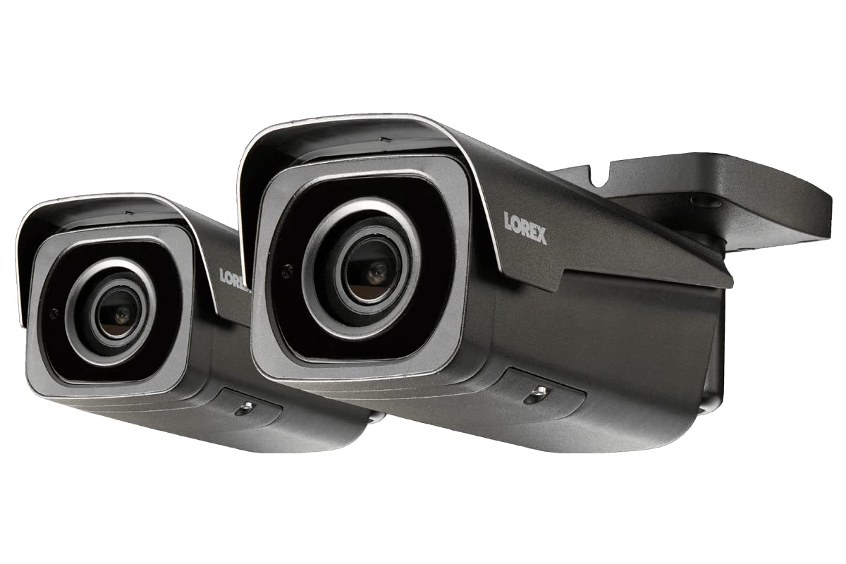 Lorex LNB8973B 4K Nocturnal Motorized Varifocal Zoom Lens IP Camera, 4X Optical Zoom, 2.7-12mm, IR Night Vision 250ft, Color Night Vision, PoE, Camera Only (M.) (Renewed)