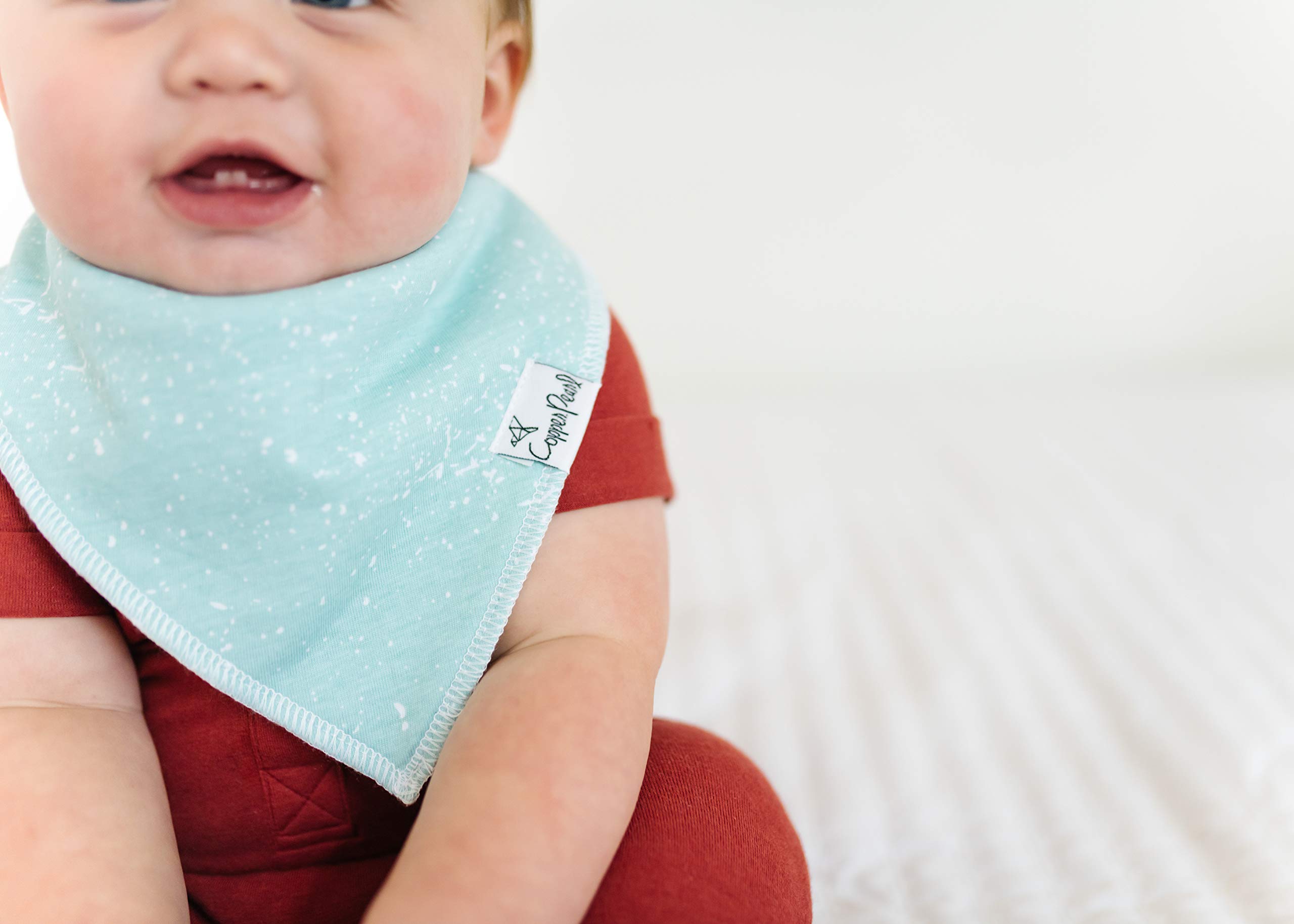 Copper Pearl Baby Bandana Drool Bibs for Drooling and Teething Gift Set 'Nautical' (Pack of 4)