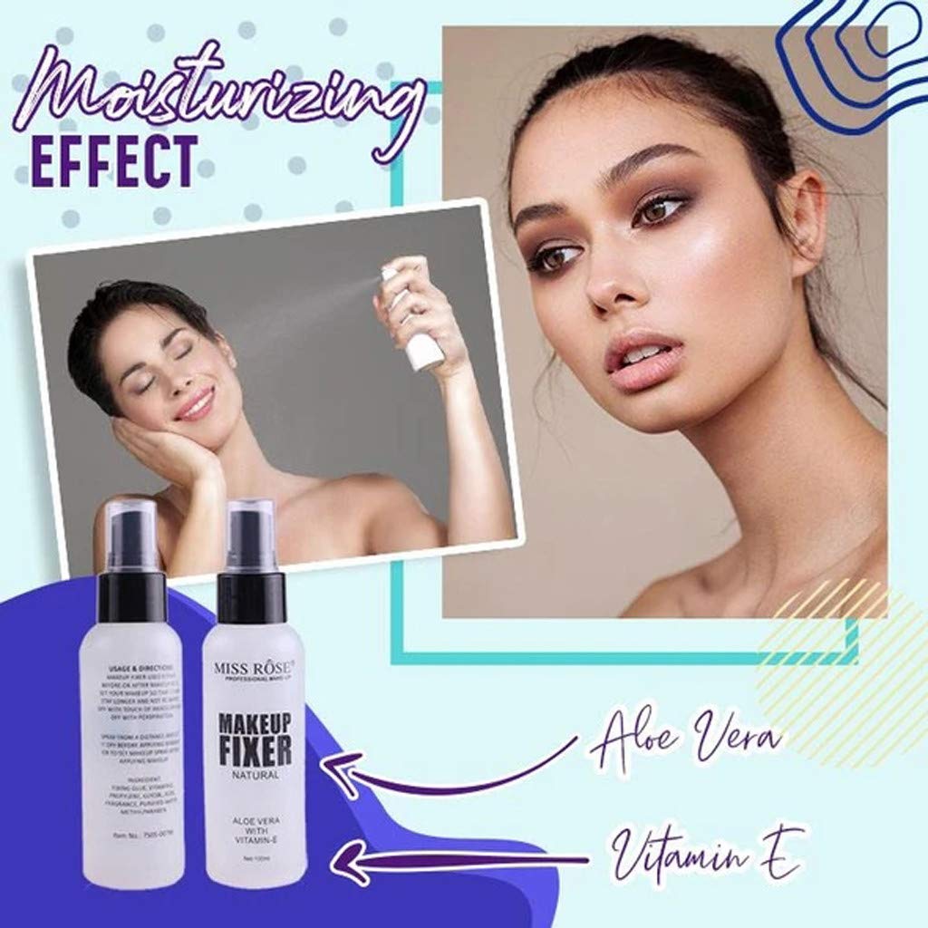 24h Bottle Long Spray Finishing Setting 100ml Lasti Makeup Spray Sealing Personal Skin Care TSs647 (white, One Size)