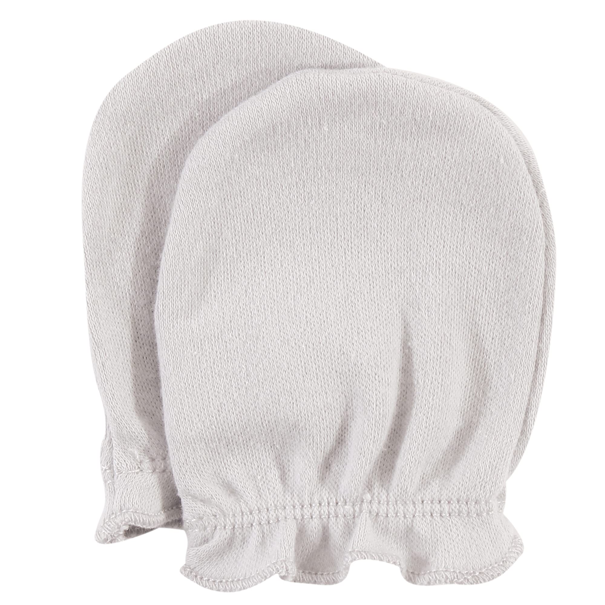 Hudson Baby baby girls Cotton Scratch Mittens, Rose, 0-6 Months US