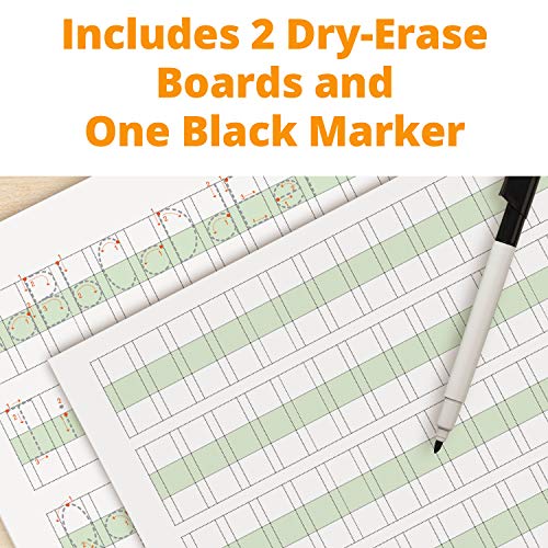 Channie's Visual Dry Erase Alphabet Magnetic Board 2 Pack
