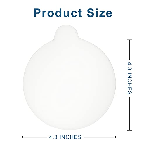 24 Pcs Refill Glue Boards 4.3 Inches Sticky Glue Pads for Katchy, Fenun and Other Models Indoor Insect Fly Mosquito Trap Bug Catcher Mosqusito Lamp