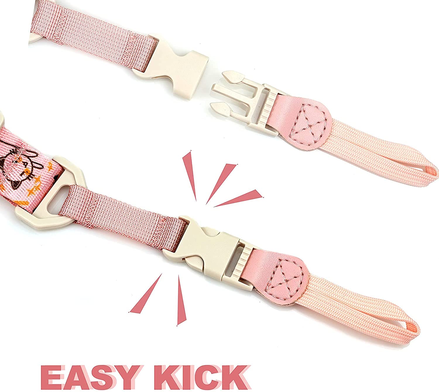 TSQ Shoulder Strap for iPad Cases Tablet Cases | Adjustable Removable Carrying Strap | Ultra Comfortable Replacement Shoulder Strap for Drop Protection for Kids Girls | Pink