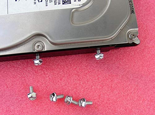 Printer Parts 100pcs/lot Screw for 3.5" HDD M3x6mm Cross Screws for Desktop Case HDDouter Hexagon Inner Cross galvanize White